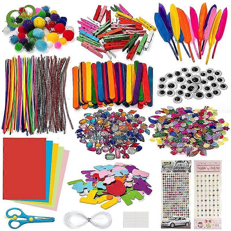 DIY Art Craft Toys Arts Crafts Supplies for Kids Assorted Craft Art ...