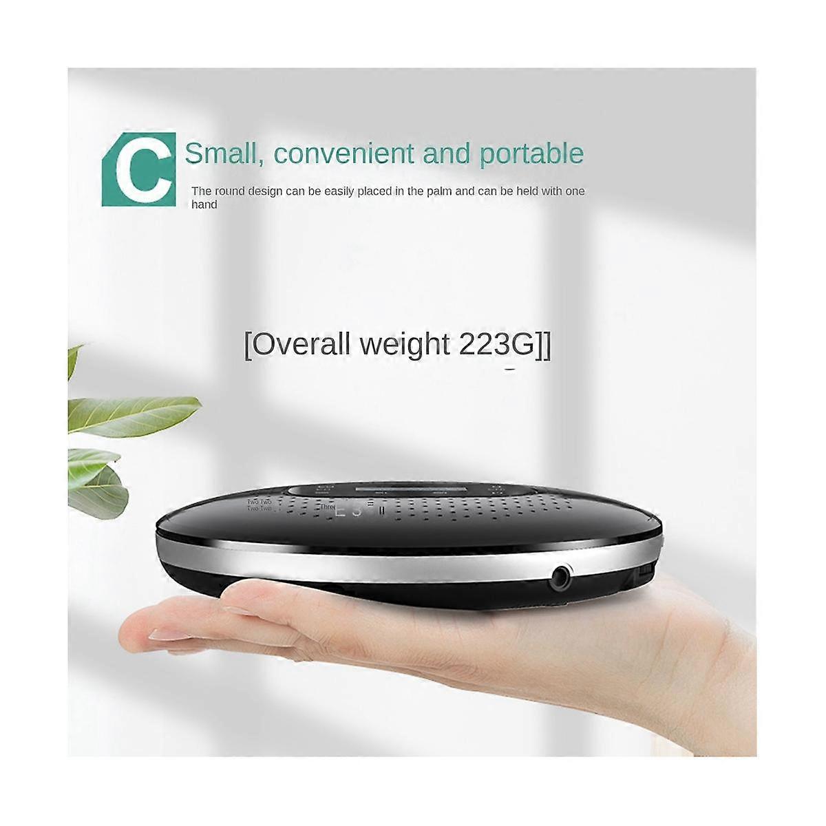 Portable CD Walkman Rechargeable Intelligent Touch Screen CD Player ...