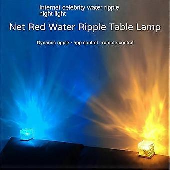 Aurora Northern Lights Lamp,Wave-Cube Lamp, Projector,16 Color Water ...