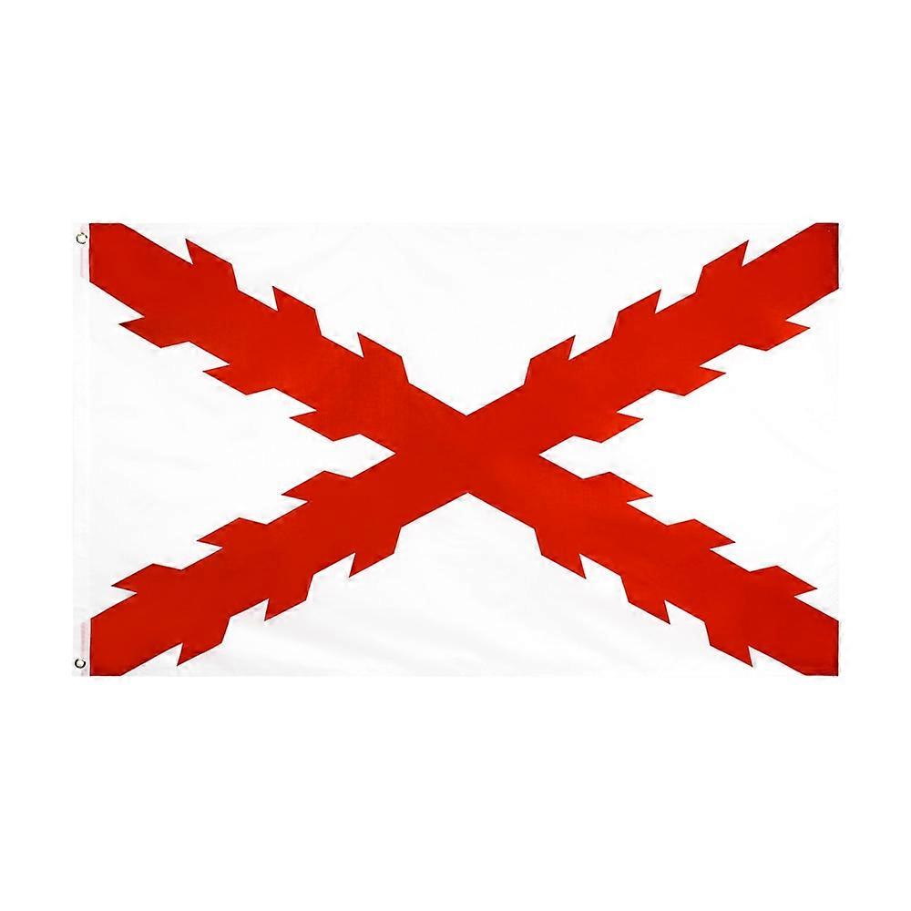 90X150cm Flag of Cross of Burgundy Spanish Empire | Fruugo UK