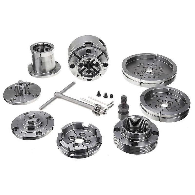 Reversible 35 Inch Wood Turning Chuck 1-Inch x 8TPI Thread Wood Lathe ...