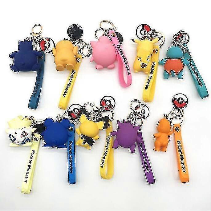 Gengar Cartoon Purple Monster Keychain | Fruugo UK