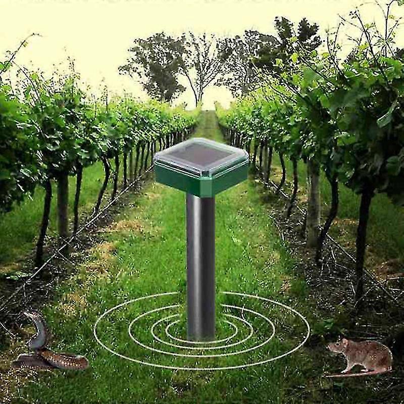 6 Pcs Solar Powered Snake Repellent For Outdoors,ultrasonic Snake ...