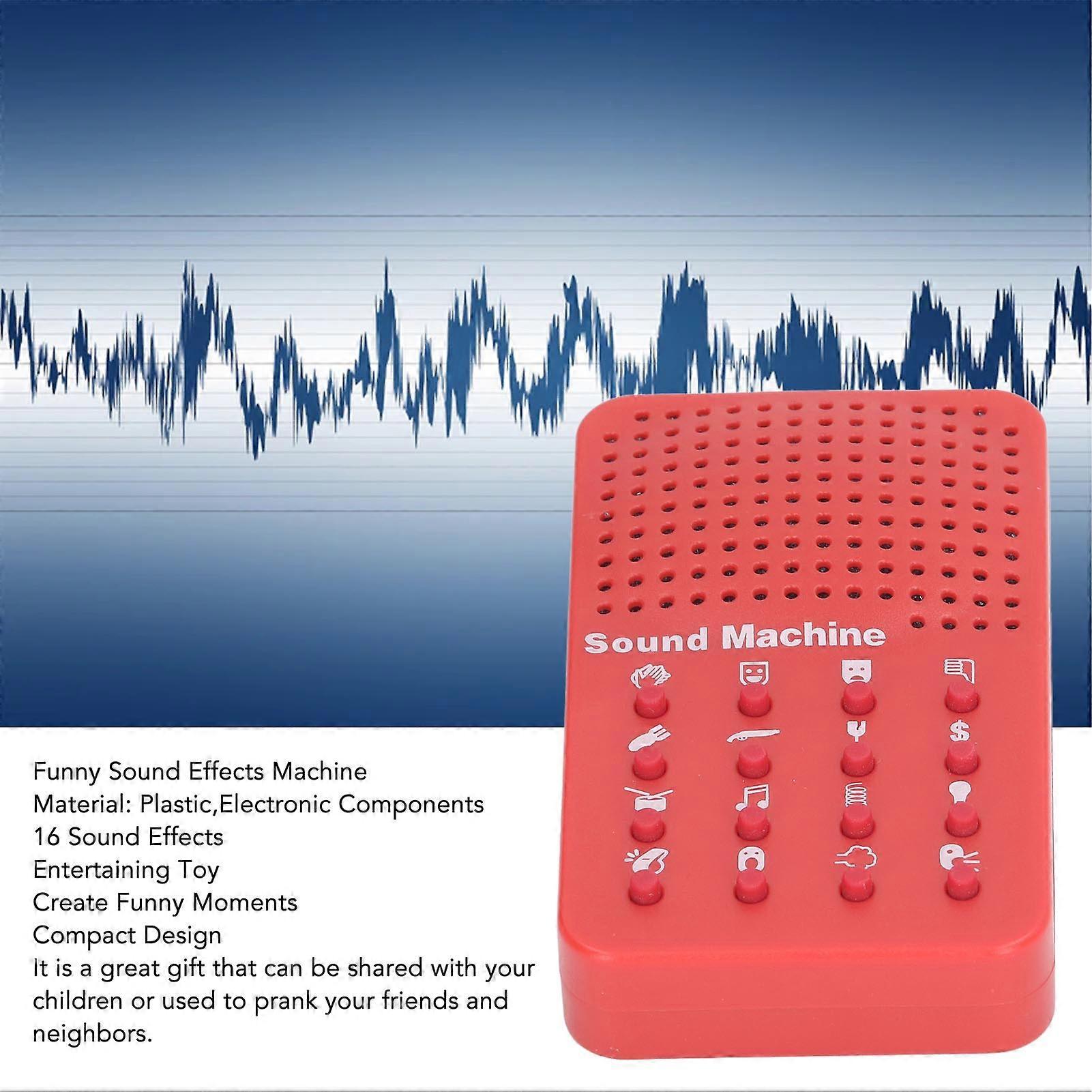 Funny Sound Maker Machine with 16 Sound Effects Portable Electronic ...