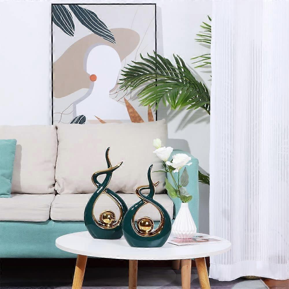 Home Decor Art Ceramic Statue Room Decoration Living Room Dining Room ...