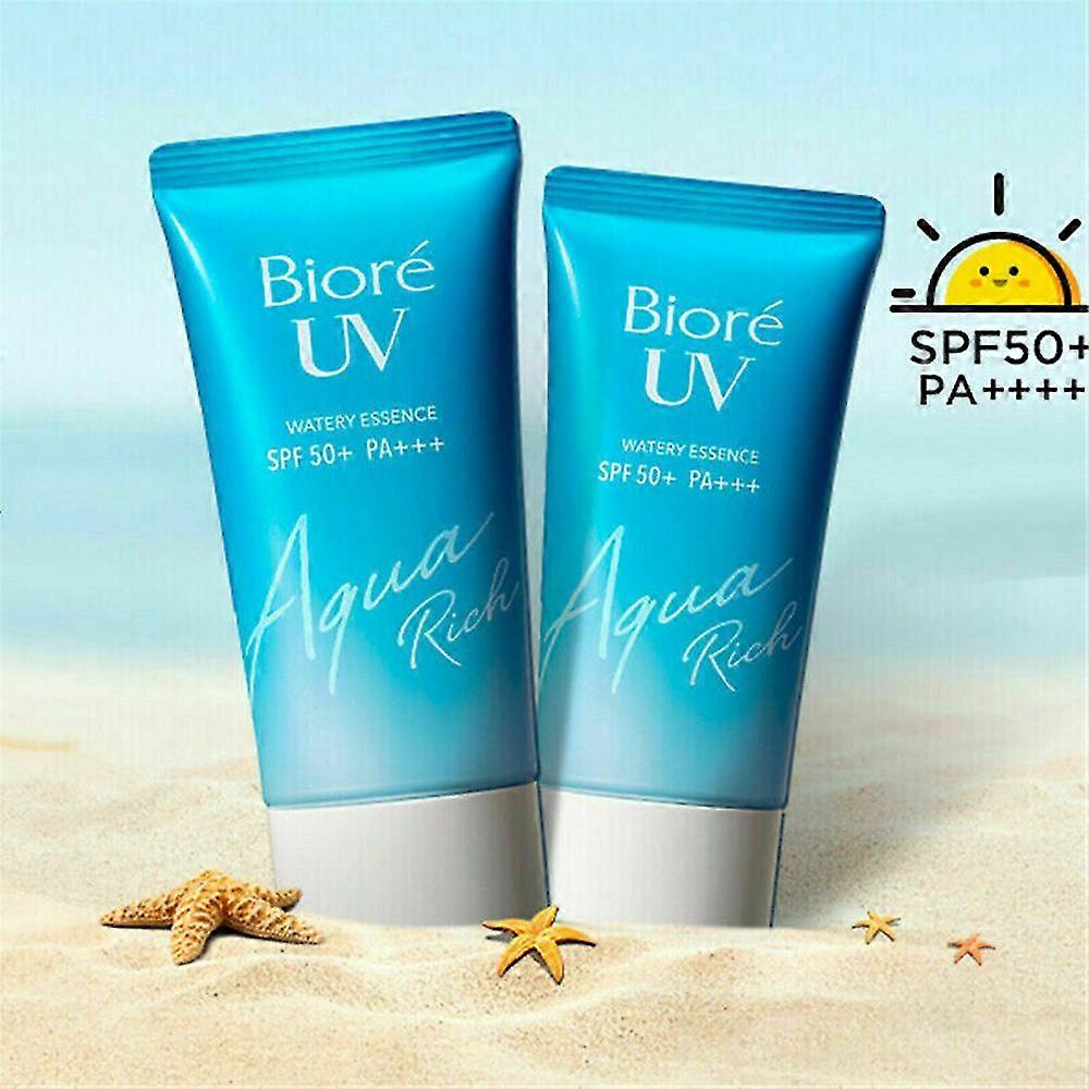 Biore Kao Uv Zonnebrandcrme Sunblock Aqua Rich Watery Essence Spf50+ Pa++++ | Fruugo UK