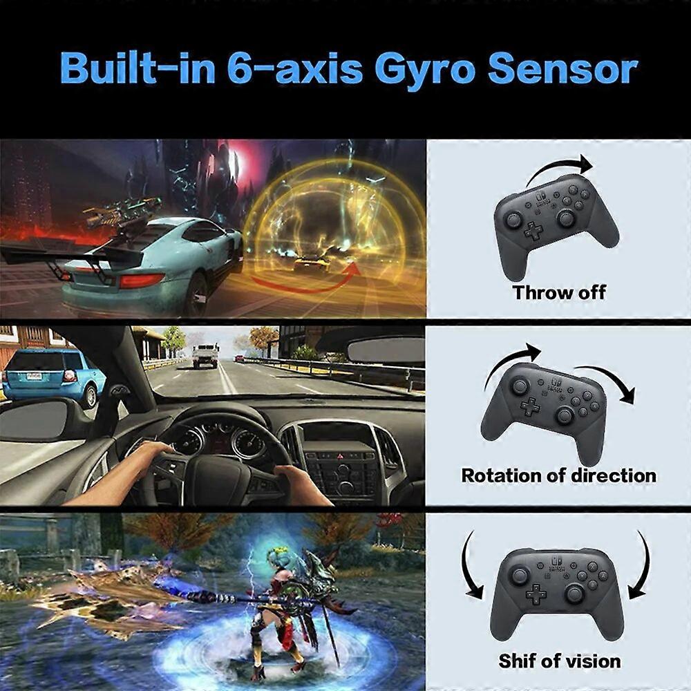 Bluetooth Wireless Pro Controller Gamepad Joystick Remote for Nintendo ...