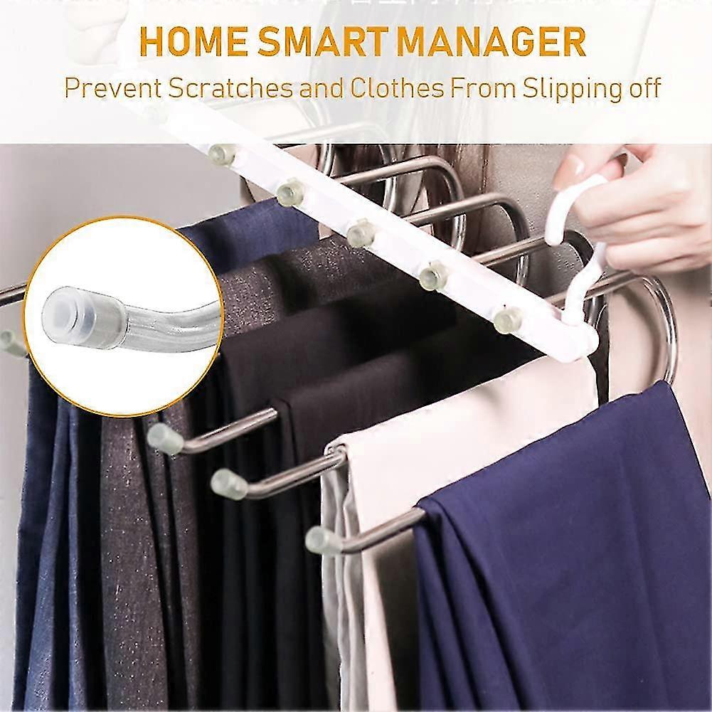 Trouser Hanger, Space Saving Hanger, Multiple Trouser Hanger, Multi ...