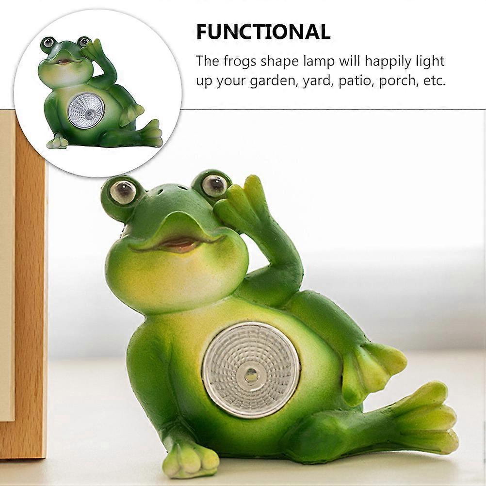 Solar Light Outdoor Frog Solar Lights Outdoor Solar Courtyard Lamp ...