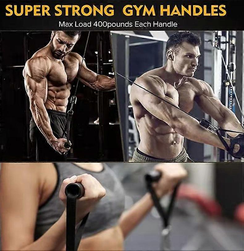 Cable Machine Attachments Tricep Rope Gym Lat Pull Down Rope Pully Gym ...