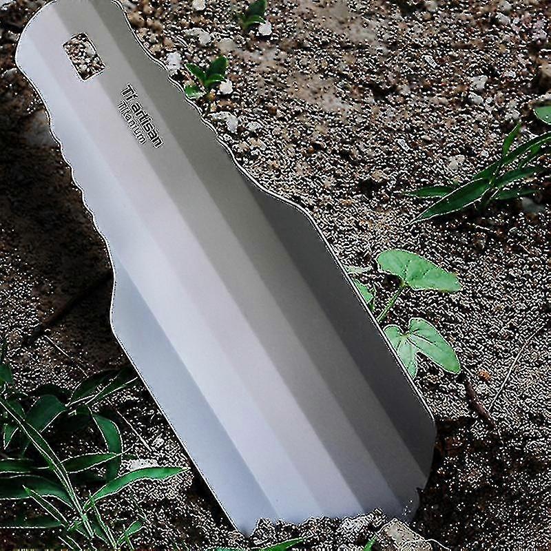 Pure Titanium Ultralight Backpacking Potty Trowel Outdoor Compact Poop ...