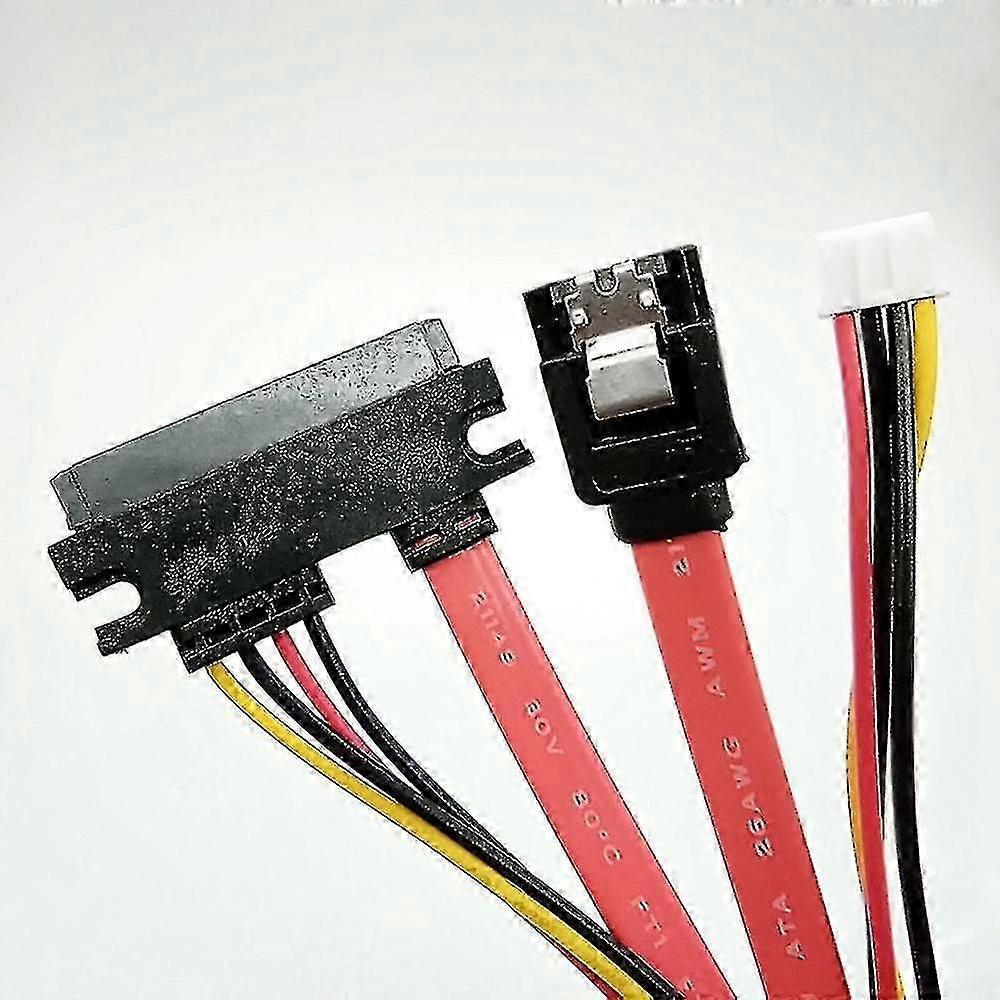 Hard Drive Data Power Supply Integrated Cable Small 4pin Female & Sata ...