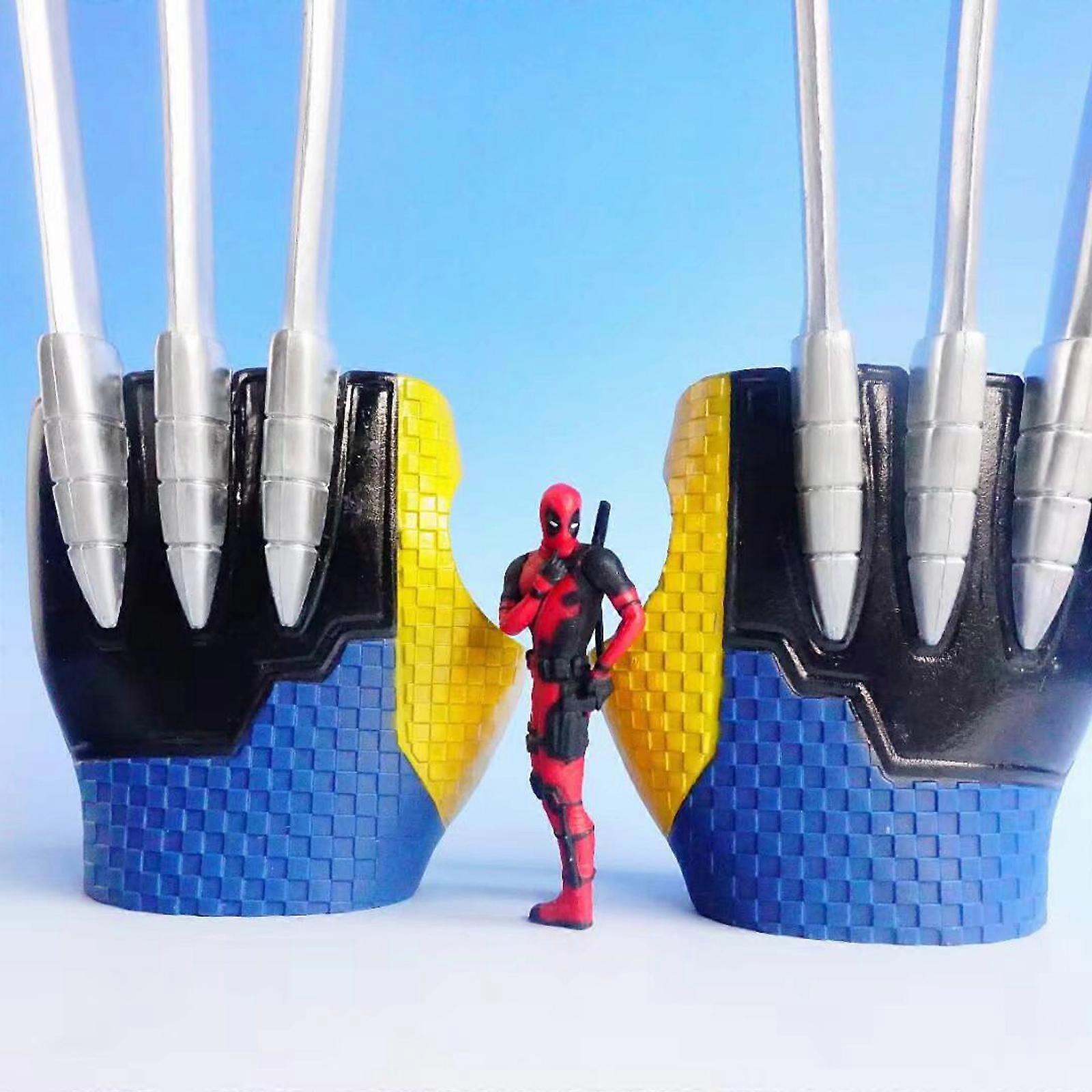 Wolverine Claws Gloves 1:1 Scale Deadpool 3 Cosplay Accessory | Fruugo UK