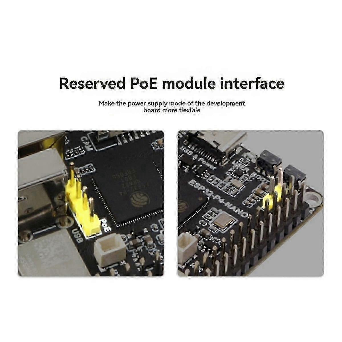 ESP32-P4-NANO Development Board with Speaker Dual-Core RISC-V WiFi6 ...