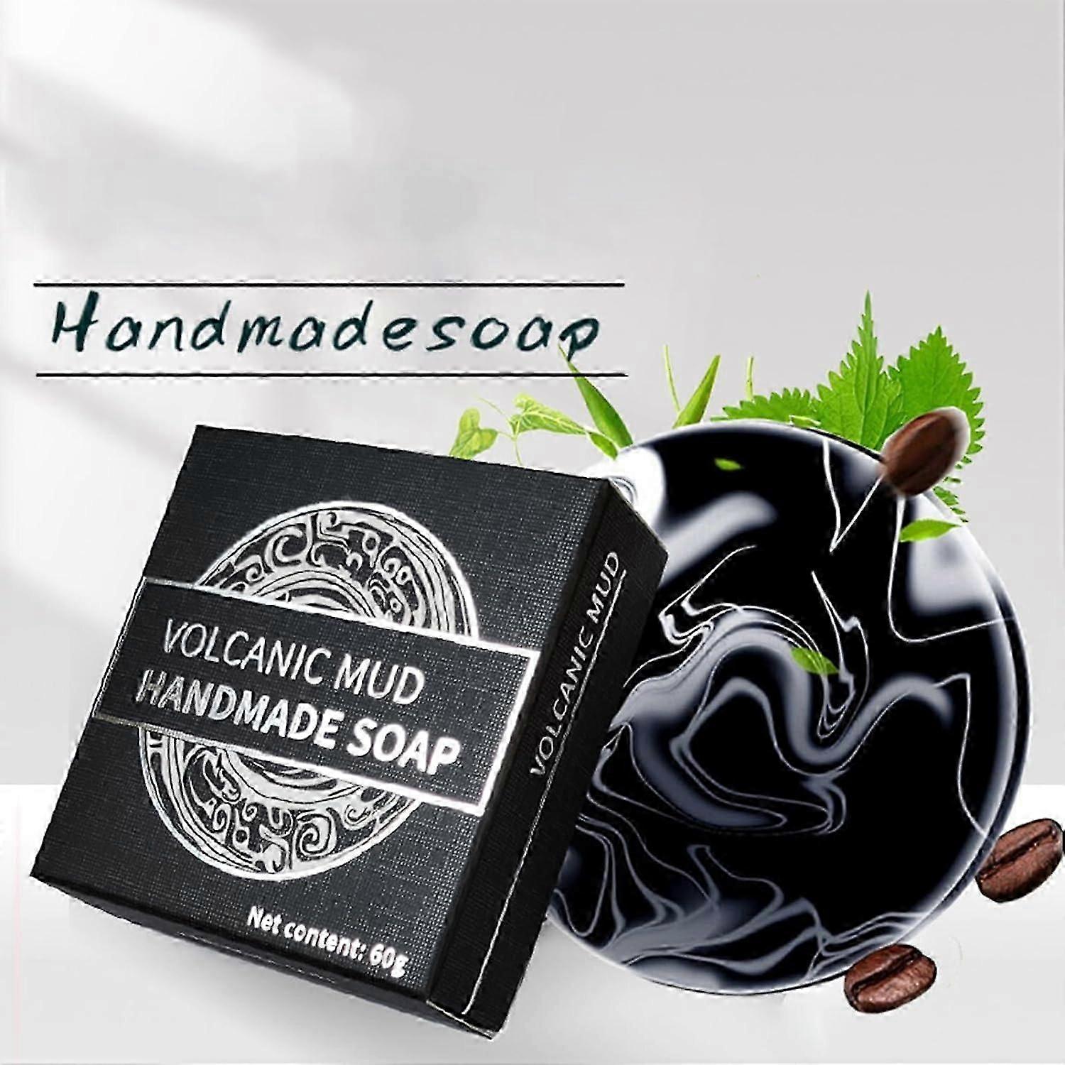 Ballboyz Face Soap Acne, Natural Volcanic Mud Soap, For Men Women Teens ...