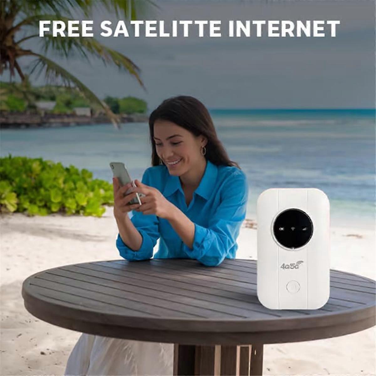 LTE 4G 5G Modem Router, 300Mbps Hotspot Up to 10 Devices, SIM Card Slot ...