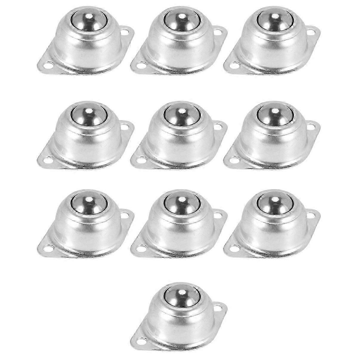 10Pcs 3CM Dia Carbon Steel -15A Ball Transfer Unit Ball Conveyor Roller ...