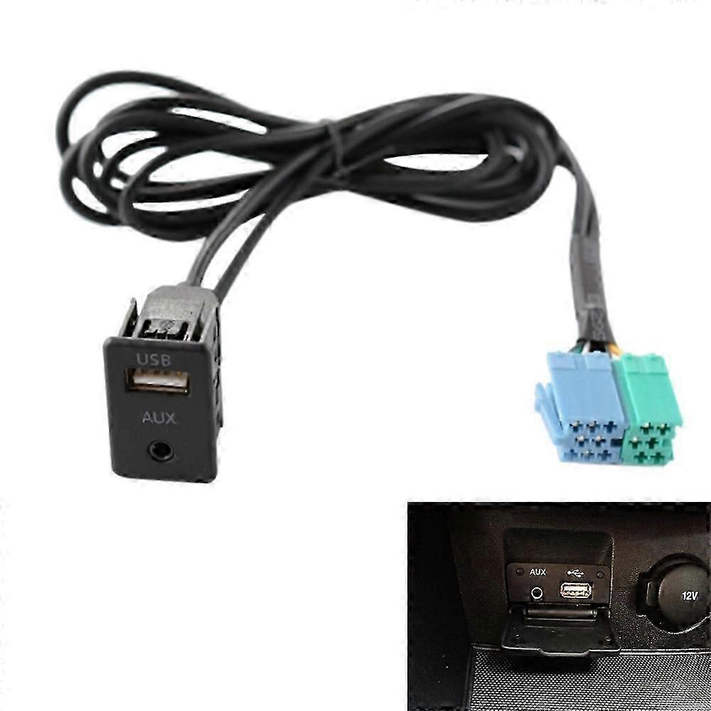 2026 new Radio Extension AUX USB Port Adapter Cable Wiring Assy For ...