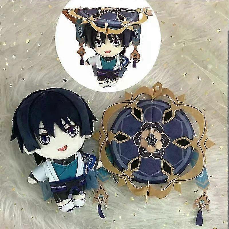Gaibosi 20cm Game Genshin Impact Plush Toys Fatui Doctor Dottore ...