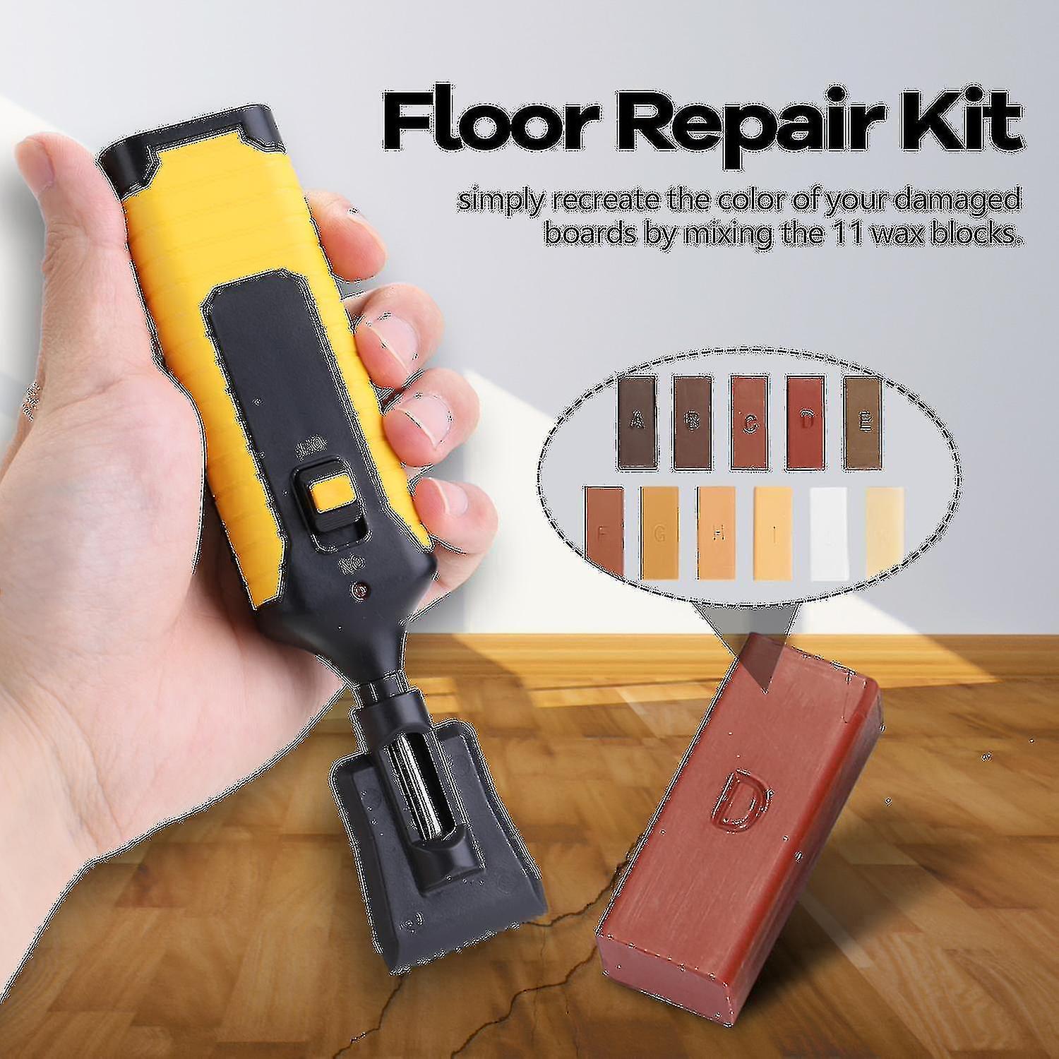 Tile Floor Repair Kit Laminate Repairing Kit Wax System Floor Worktop ...