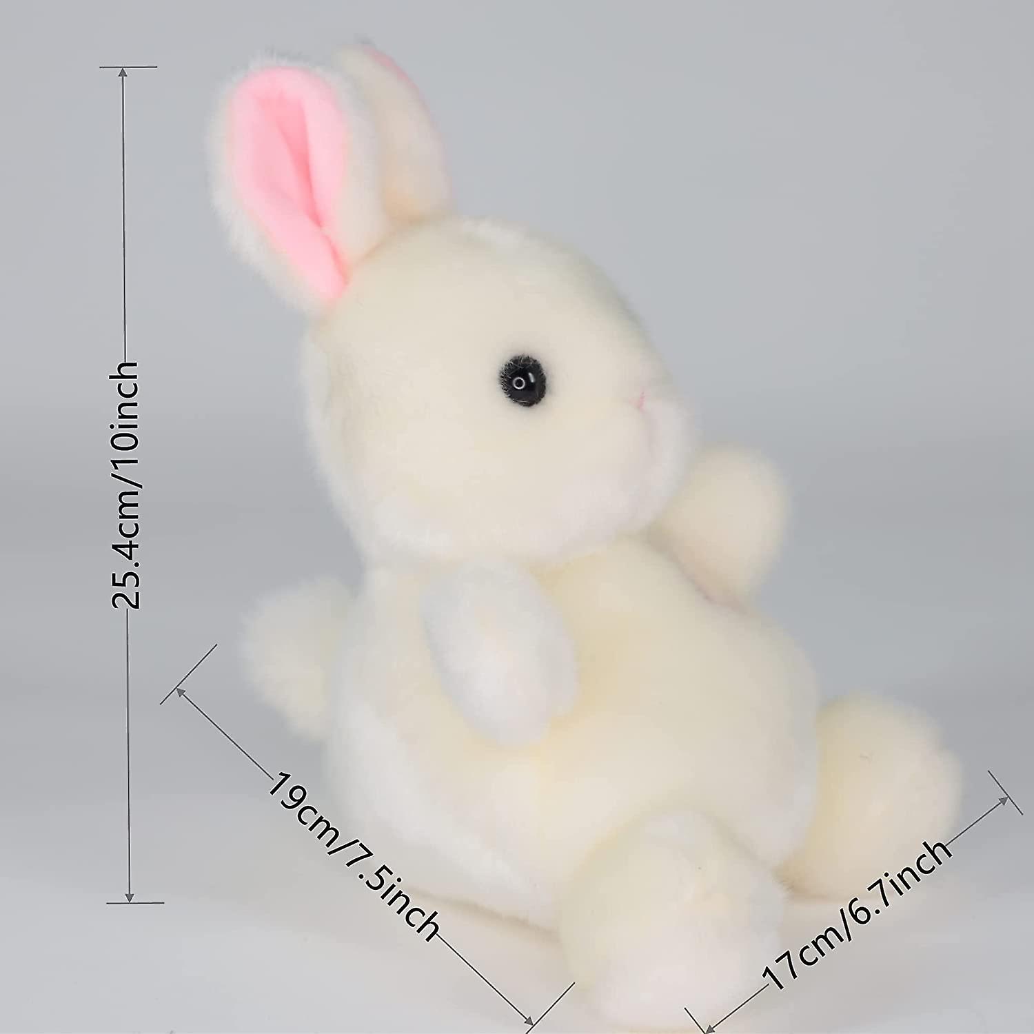 Sew Buitful 10" Rabbit Stuffed Animals Plush , Cute Plushies For Animal ...