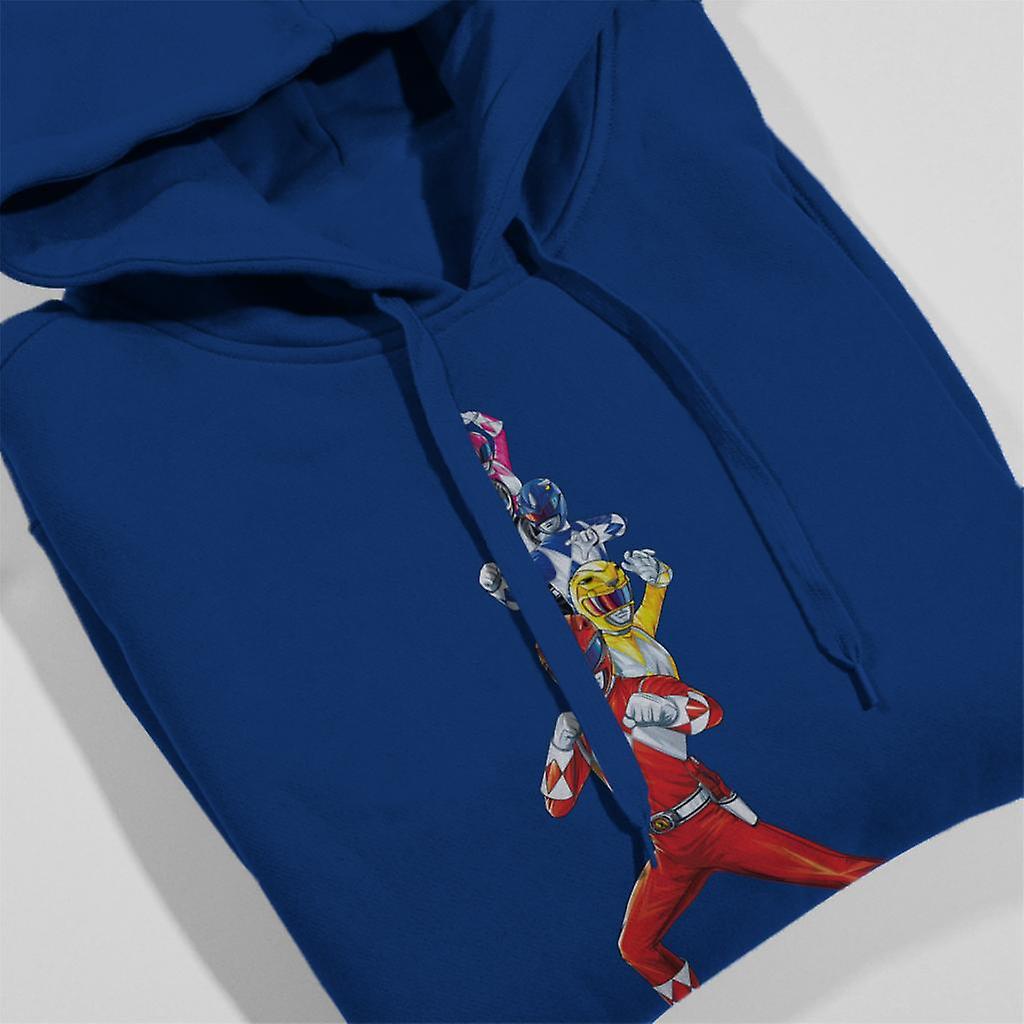 Power Rangers Action Line Up Men's Hooded Sweatshirt | Fruugo UK