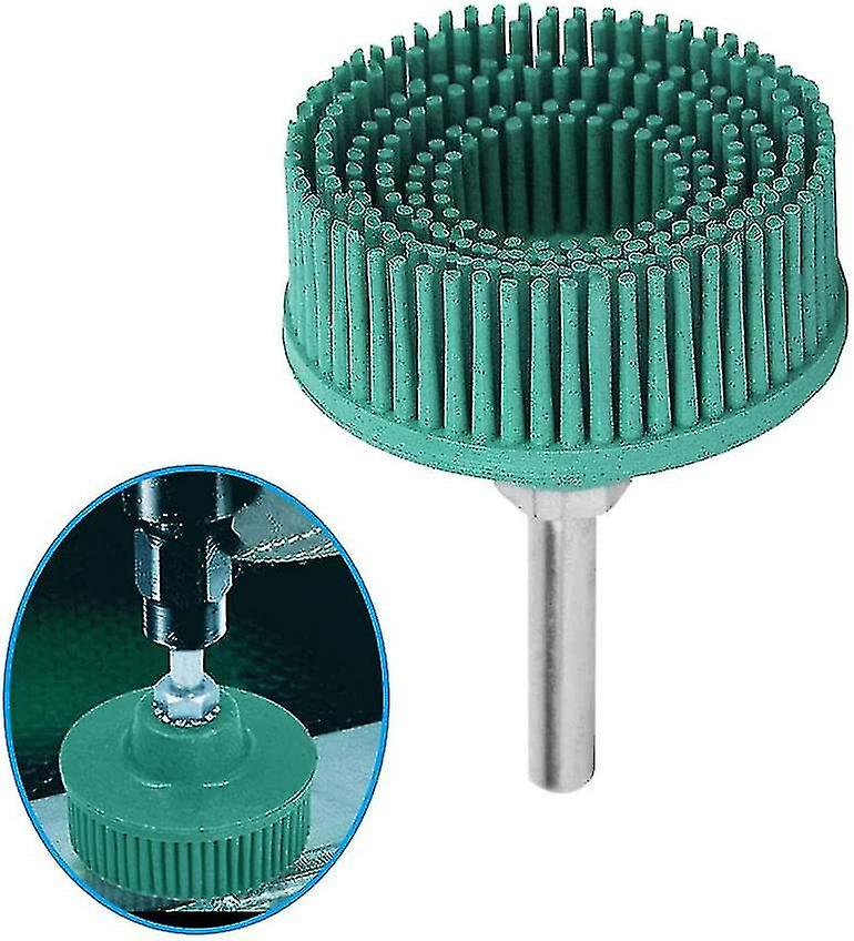 Abrasive Brush Rubber Rubber Dark Green Polishing Wheel For Electric ...