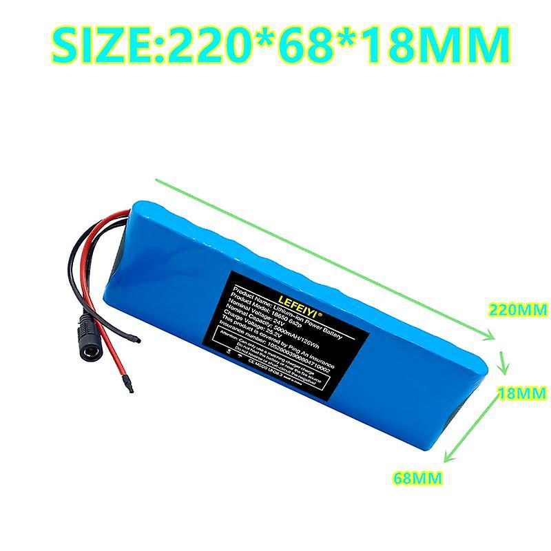 6s2p 25.2v 5.0ah 18650 Li-ion Battery Pack, 24v 5000mah For Electric ...