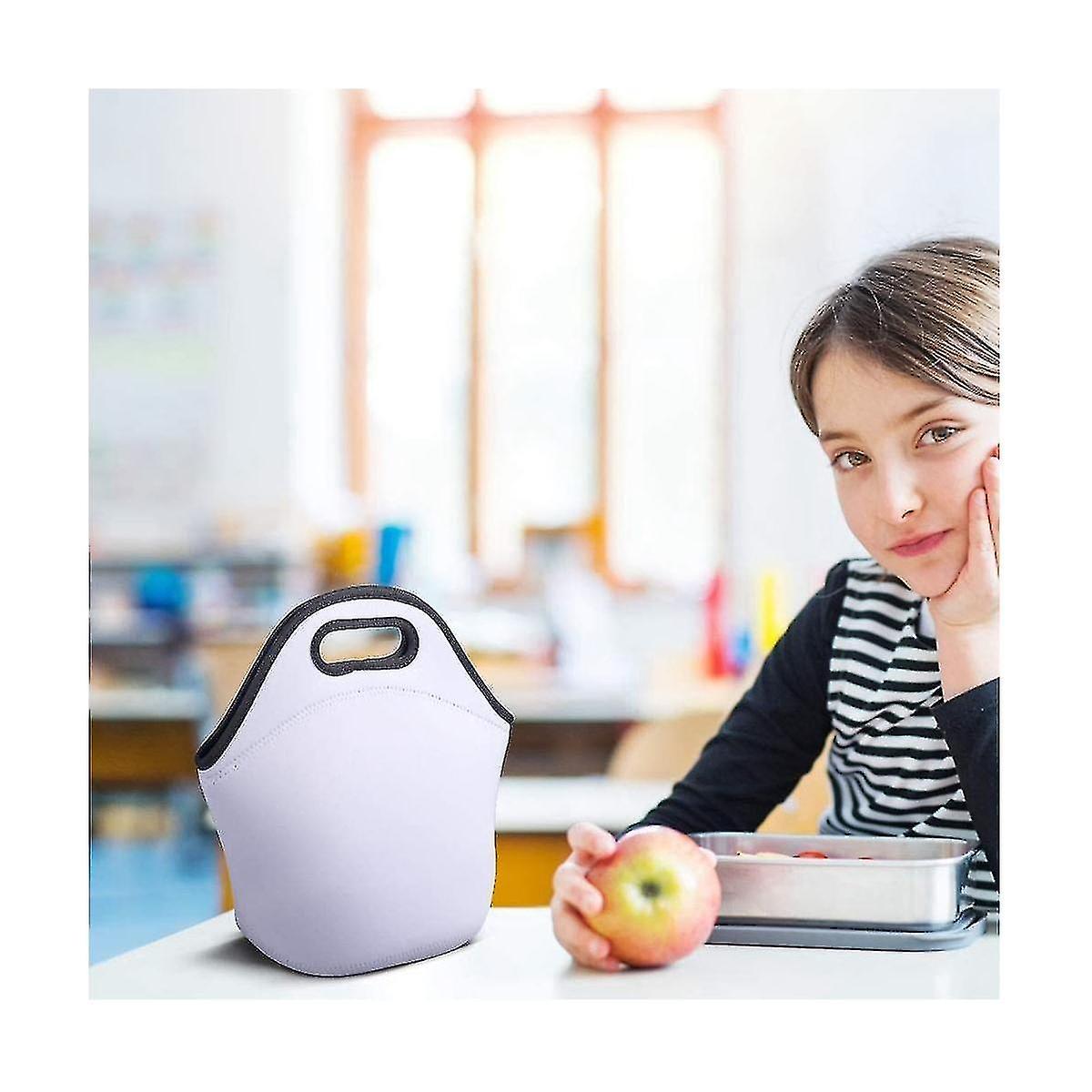 Sublimation Blank Lunch Bag Reusable Insulated Lunch Box Carry Case ...