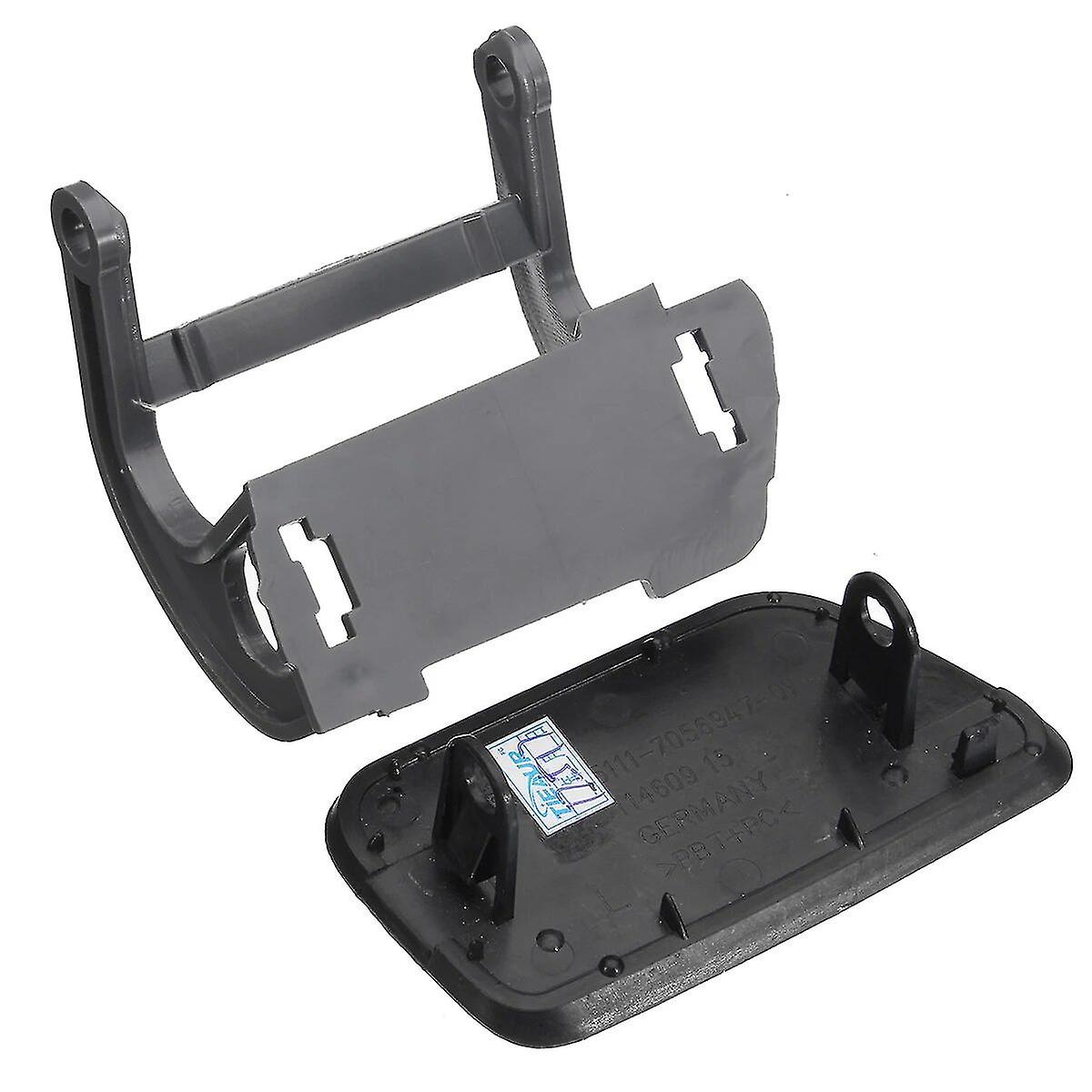 Pair Headlight Washer Nozzle Cover Cap + Lever For Bmw 5 Series E60 E61 ...