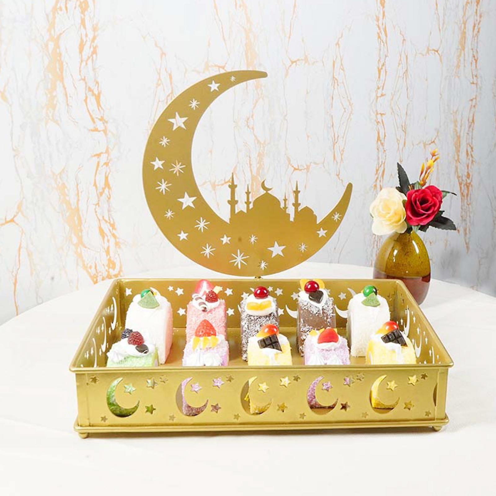 Eid Dessert Tray Ramadan Moon Star Shape Tray Eid Decoration Ramadan ...