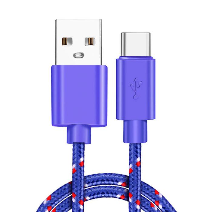 IRONGEER USB-C Charging Cable 1 Meter Braided Nylon - Tangle Resistant ...