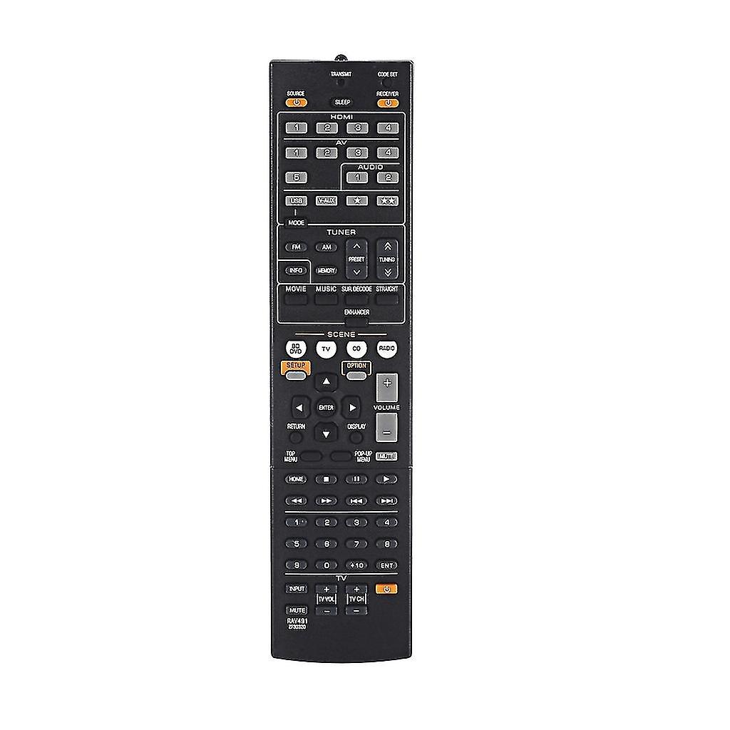 Sturdy Remote Control For Yamaha Htr-4066 Rx-v475 Rx-v373 Rav494 Av ...