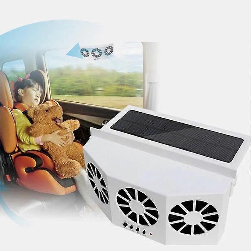 Solar Car Fan Cab Cooling Artifact Car Exhaust Fan Air Circulation ...