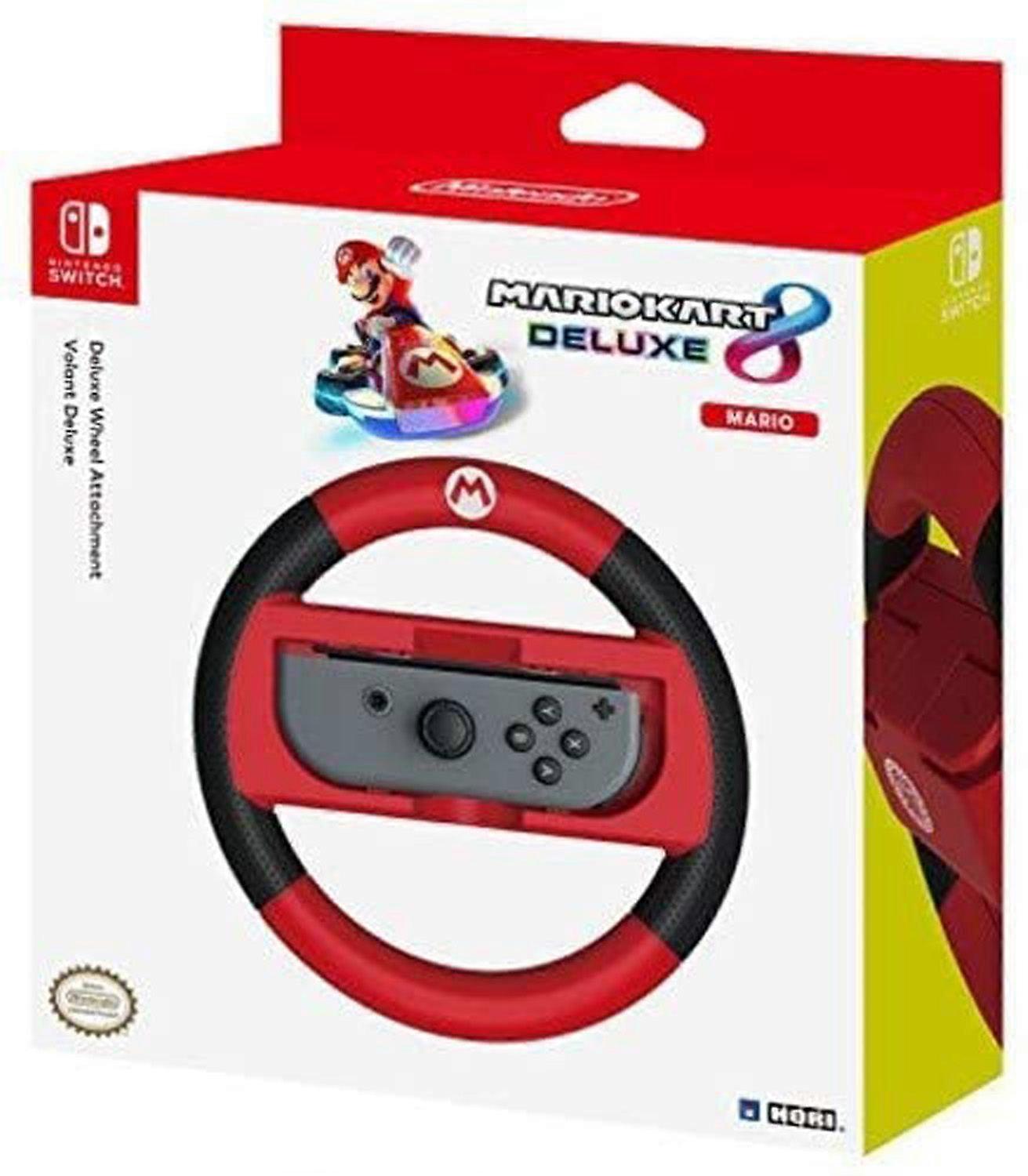 Hori Mario Kart 8 Deluxe - Mario Racing Wheel | Fruugo UK