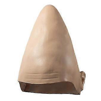 Halloween Alien Coneheads Egg Head Headgear Mask Horror Helmet Latex ...
