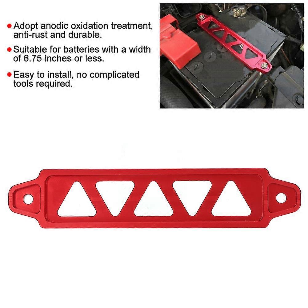 217mm/8.5in Universal Car Battery Tie Down Bracket Brace Fasten Fix ...