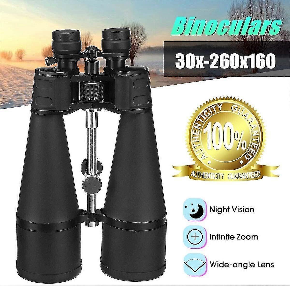 30-260X160 Powerful Zoom Professional Telescope HD Vision High Times ...