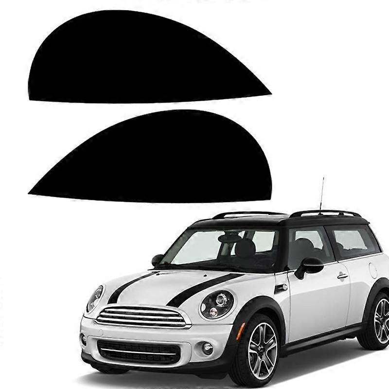 Car Headlights Eyebrows Eyelids Cover Eyelash Head Light Lamp Stickers ...