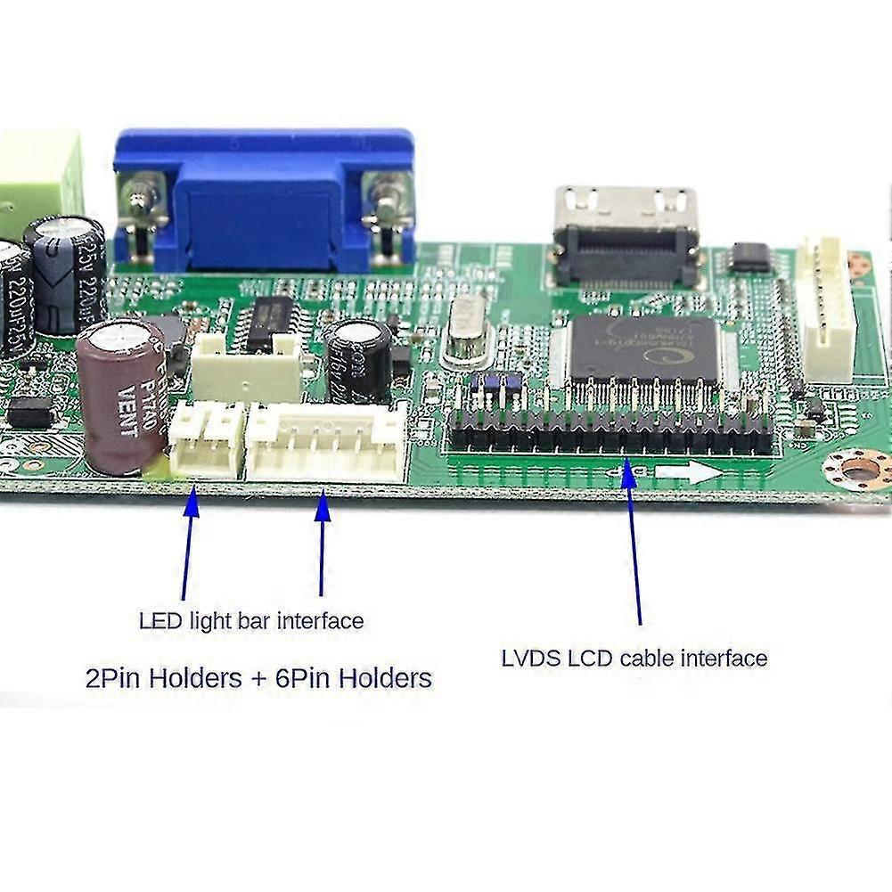 Hd -compatible+vga Desktop Monitor Motherboard Lcd Screen Driver Board ...