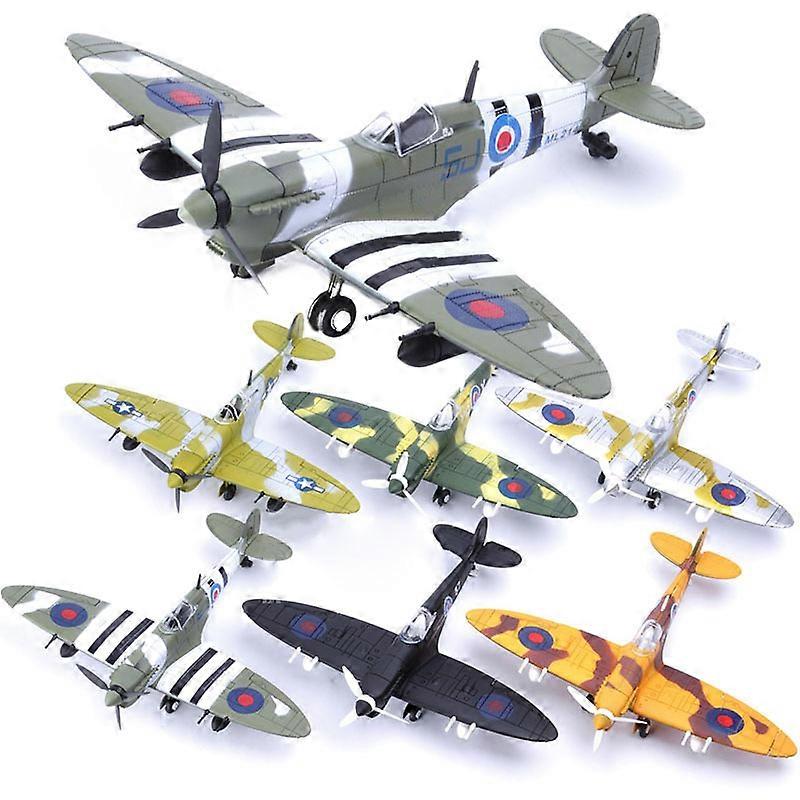 JWL-22cm 4D Diy Toys Fighter Assemble Blocks Building Model Airplane ...