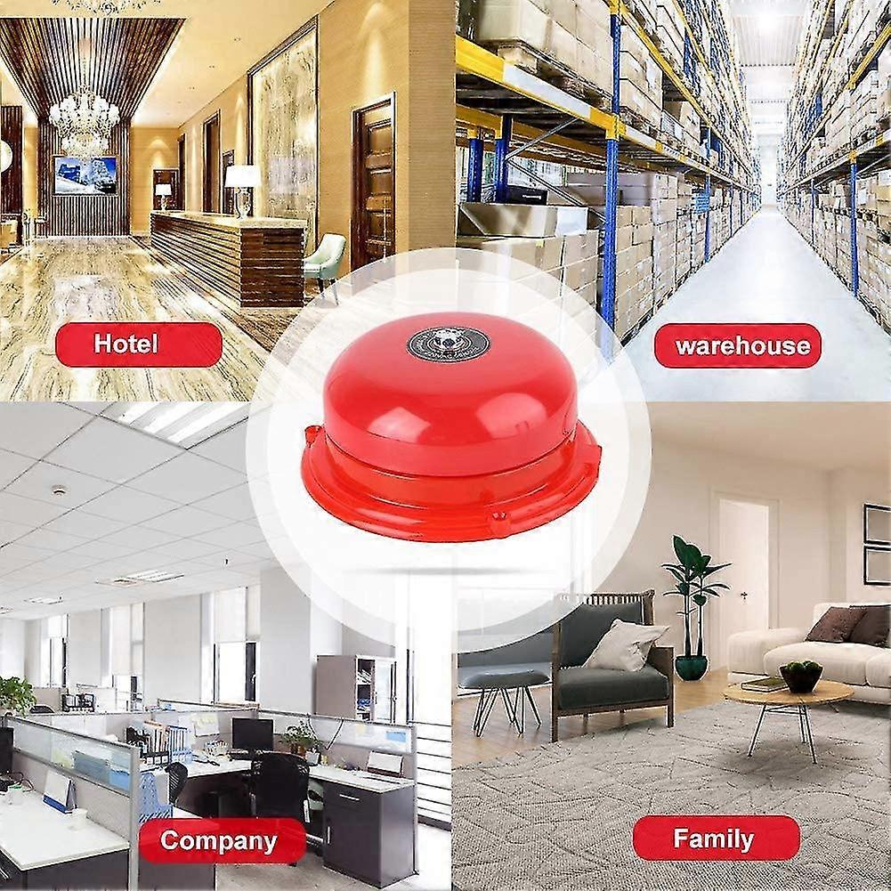 4 Inch Metal Fire Control Internal Strike Type Alarm Security Bell ...