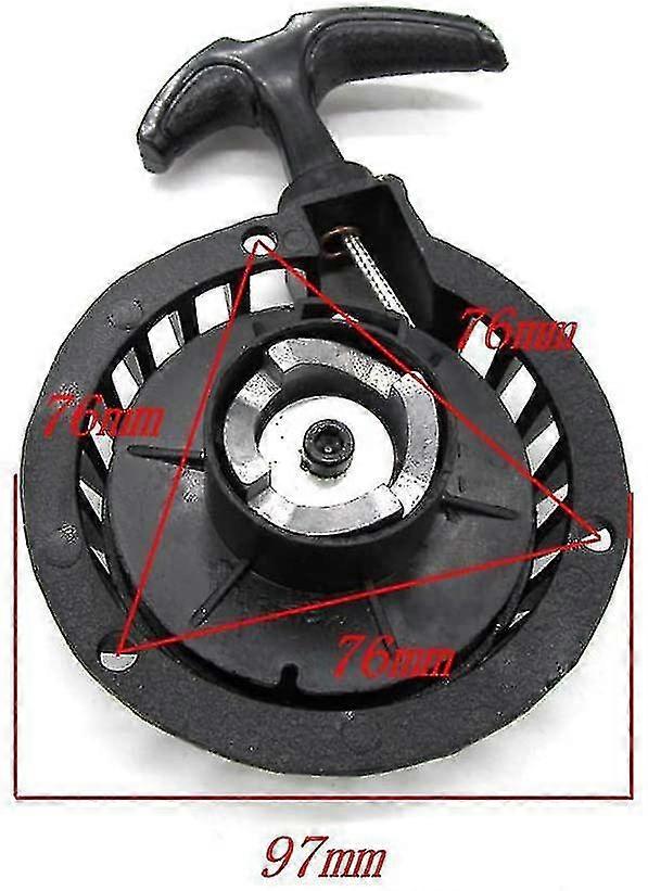 Pull Start Recoil Starter, Pull Starter, Pull Start Recoil Starter Button, Aluminum Recoil ...