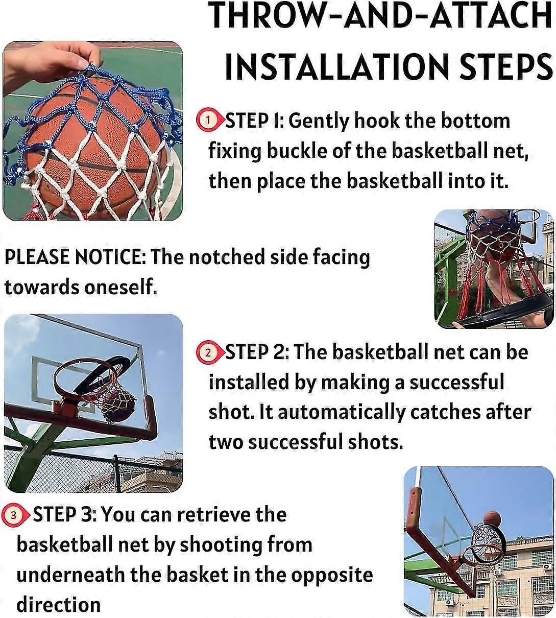 Portable basketball net - easy to install, durable and lightweight ...