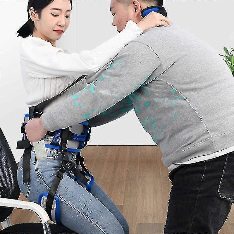Patient Transfer Belt Soft Nylon Leg Loops Paralyzed People Body ...