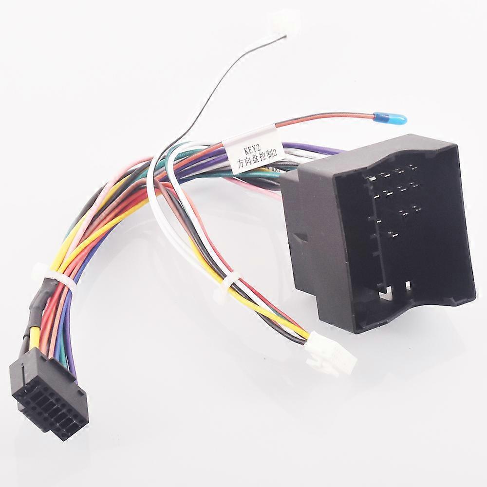 Car Radio Stereo Wiring Harness Cable Adapter Android 16pin For Ford ...