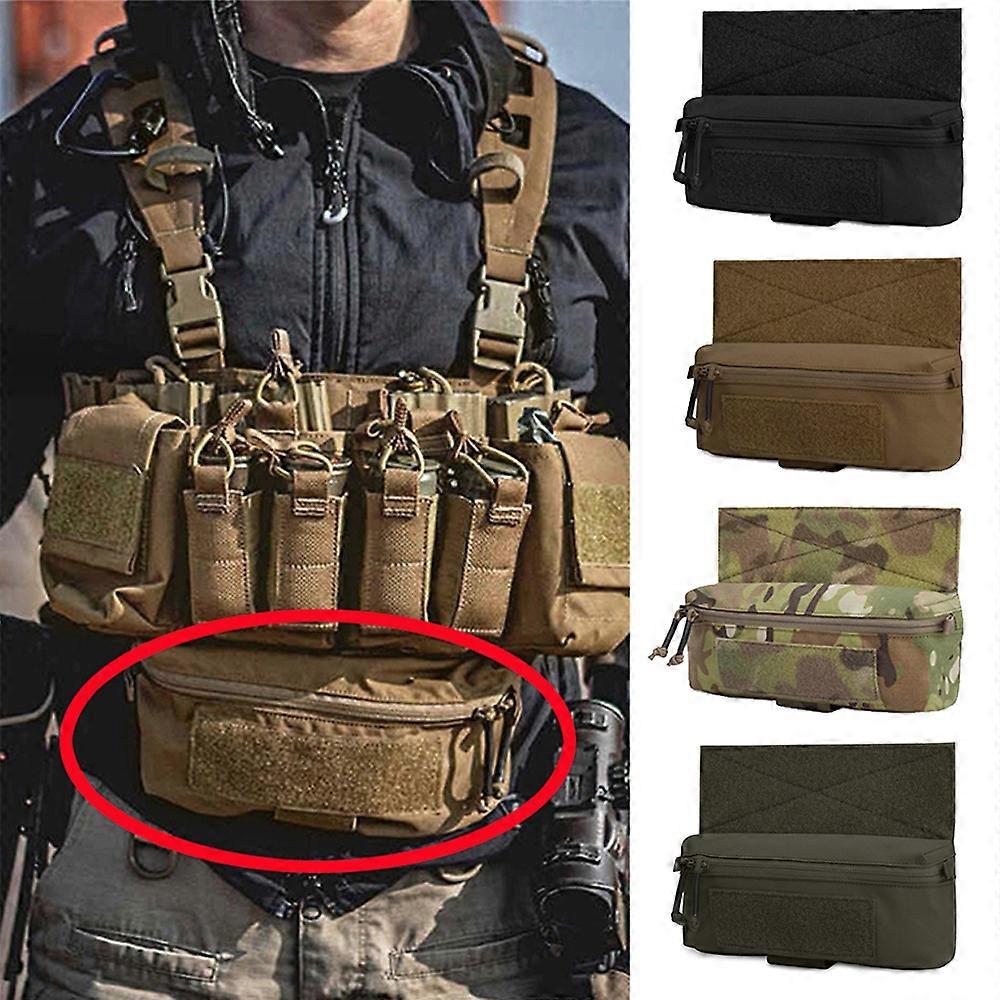 Tactical Vest Dangler Drop Pouch Mini Abdominal Dump Drop Pouch Fanny ...