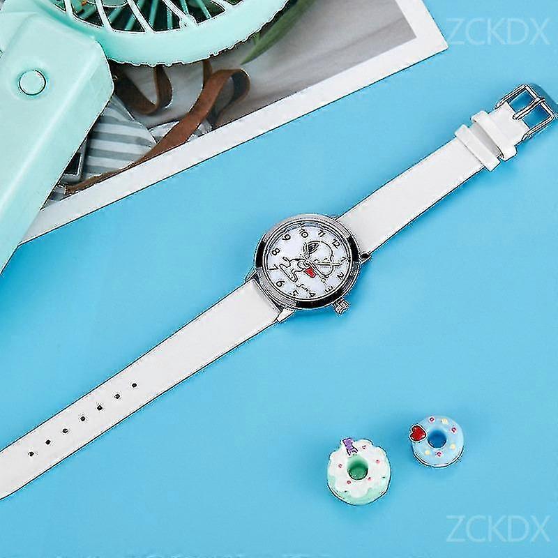 Snoopy Children's Cartoon Quartz Watch Fashion Animation Boy Girls ...