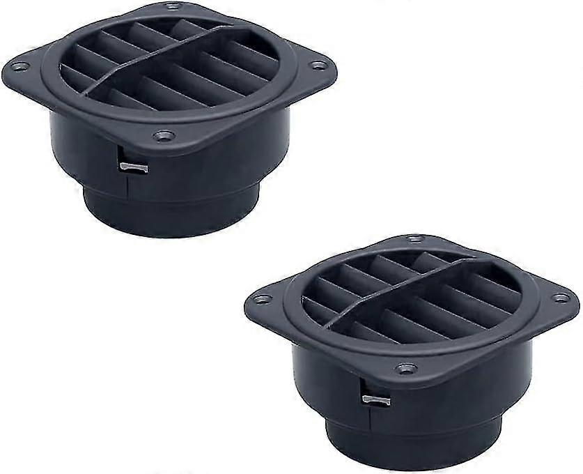 2 Pcs Car Heater Outlet Air Vent Heater Open Outlet Ducting Warm Air ...