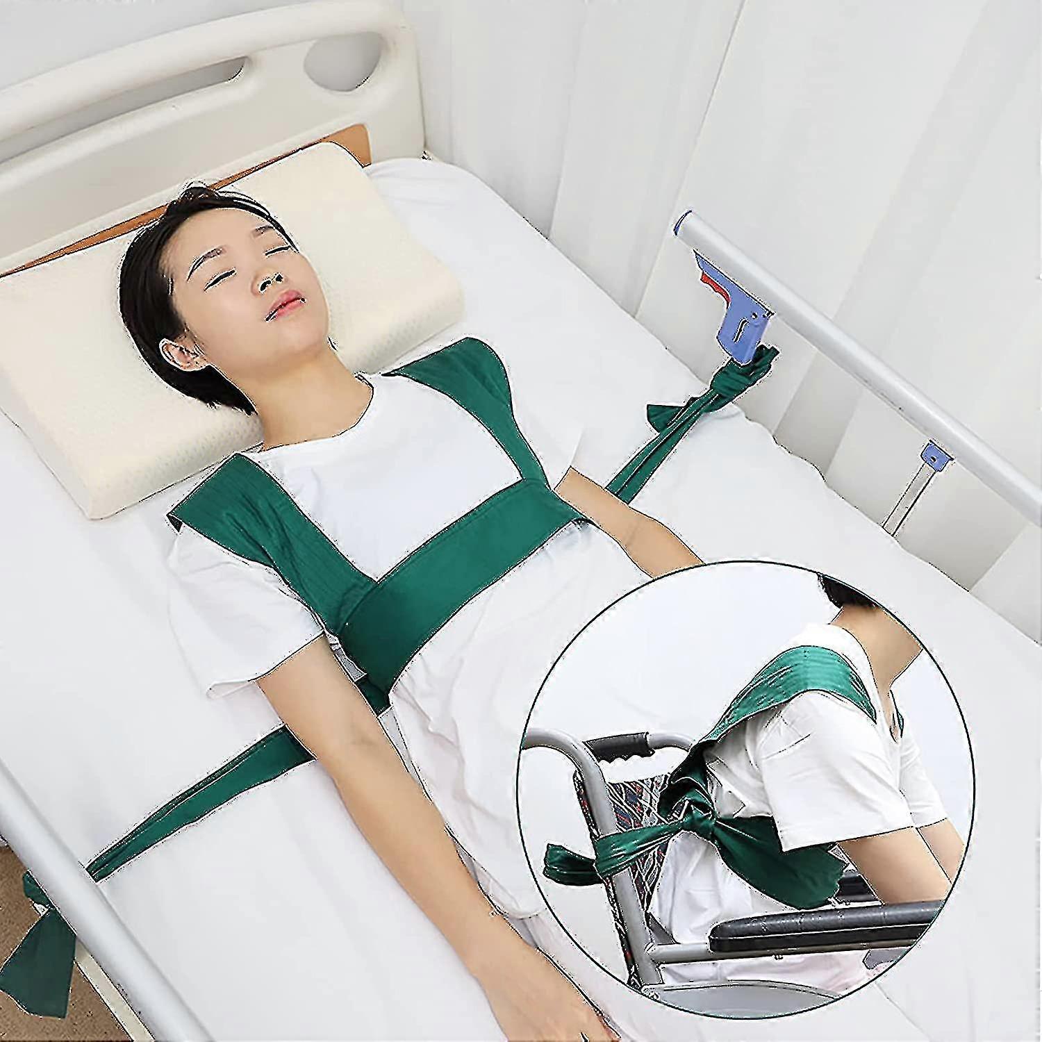 Bed Restraints For Elderly Patient, Safety Wheelchair Seatbelt Hospital ...